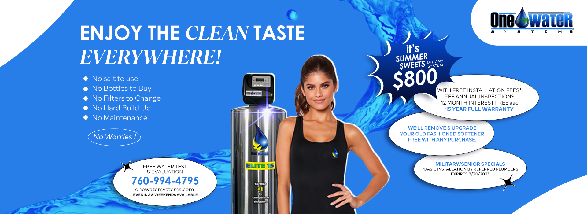 One Water Systems | Home Water Filter Oceanside