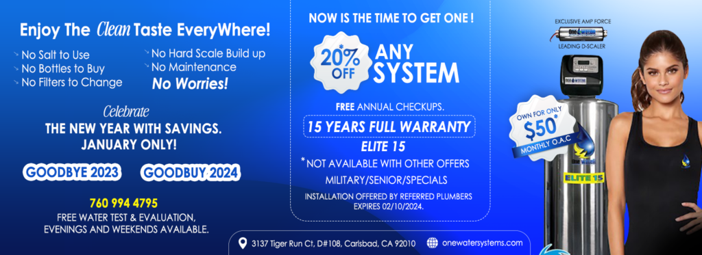 One Water Systems | Home Water Filter Oceanside